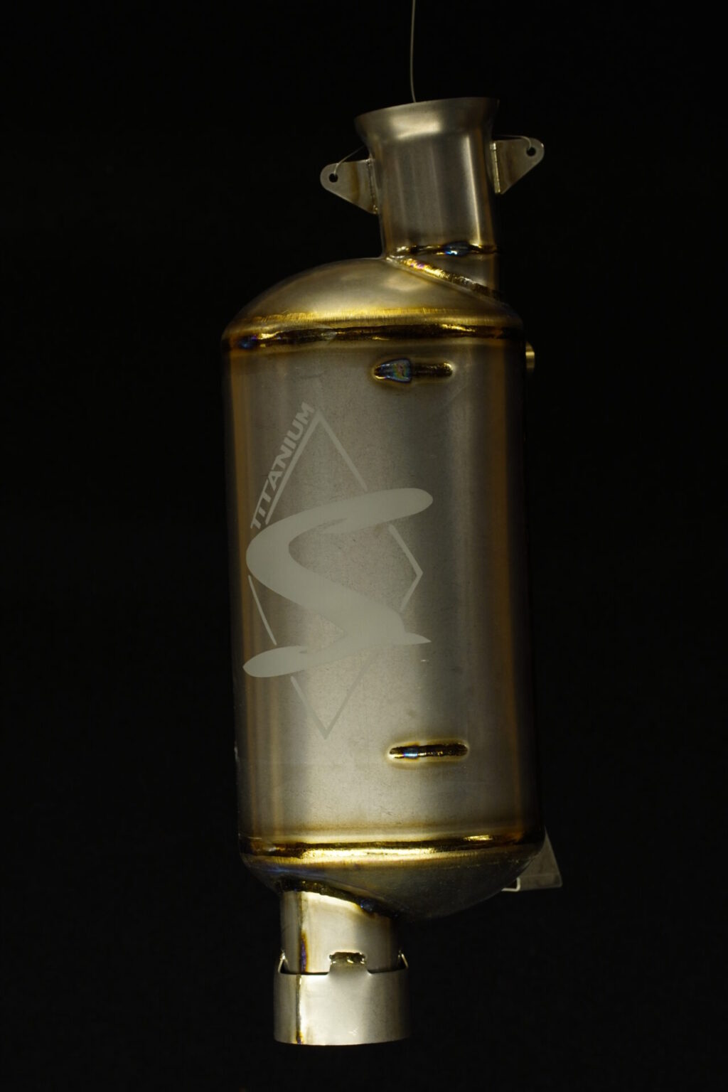 Arctic Cat 858 Catalyst Titanium Quiet Muffler - Diamond S Mfg.